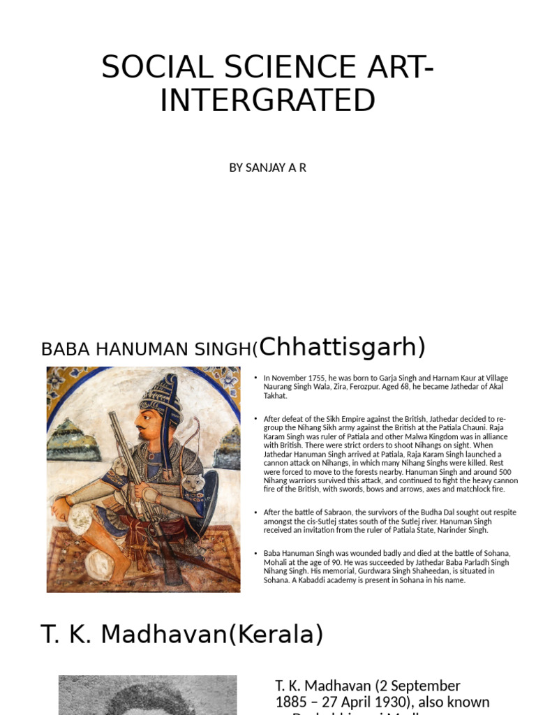 Social Science Art-Intergrated | PDF | Kerala