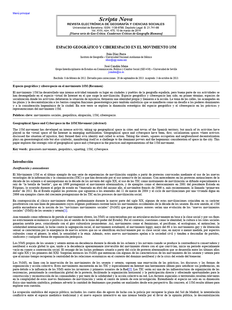 Diaz y Candon, 2013 | PDF | Comunidad | Internet