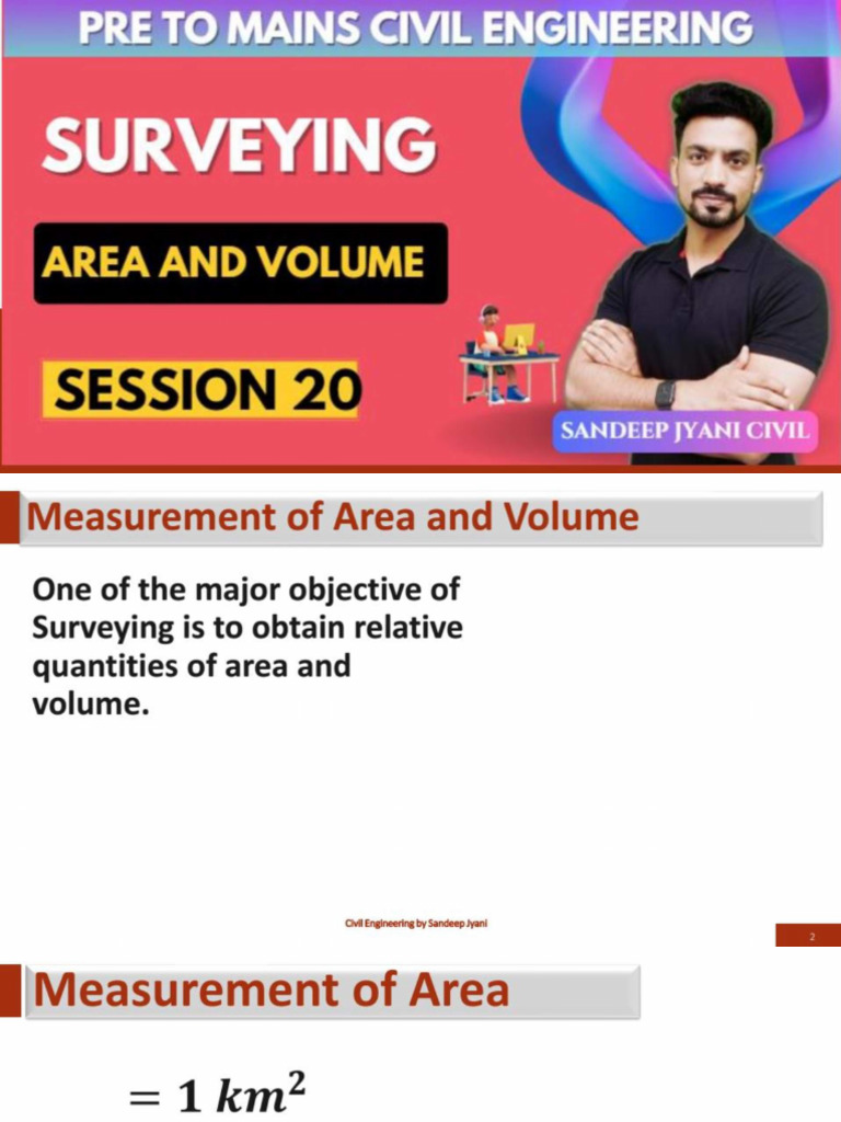 Area and Volume | PDF