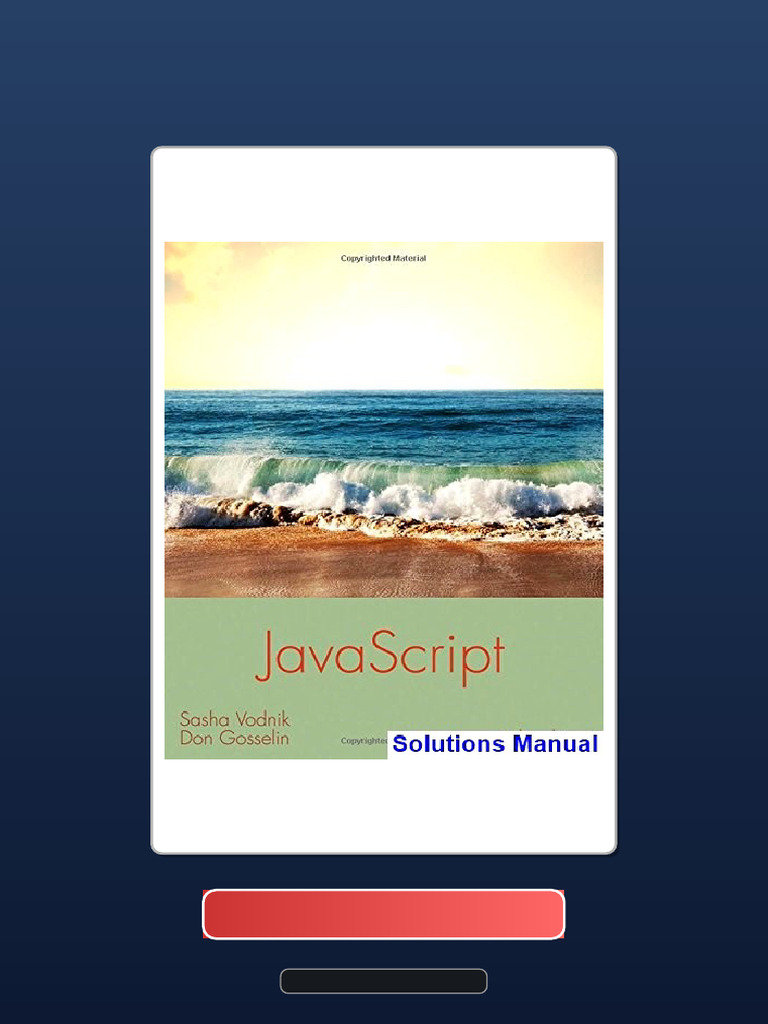 Complete Bundle JavaScript The Web Warrior Series 6th Edition Vodnik ...