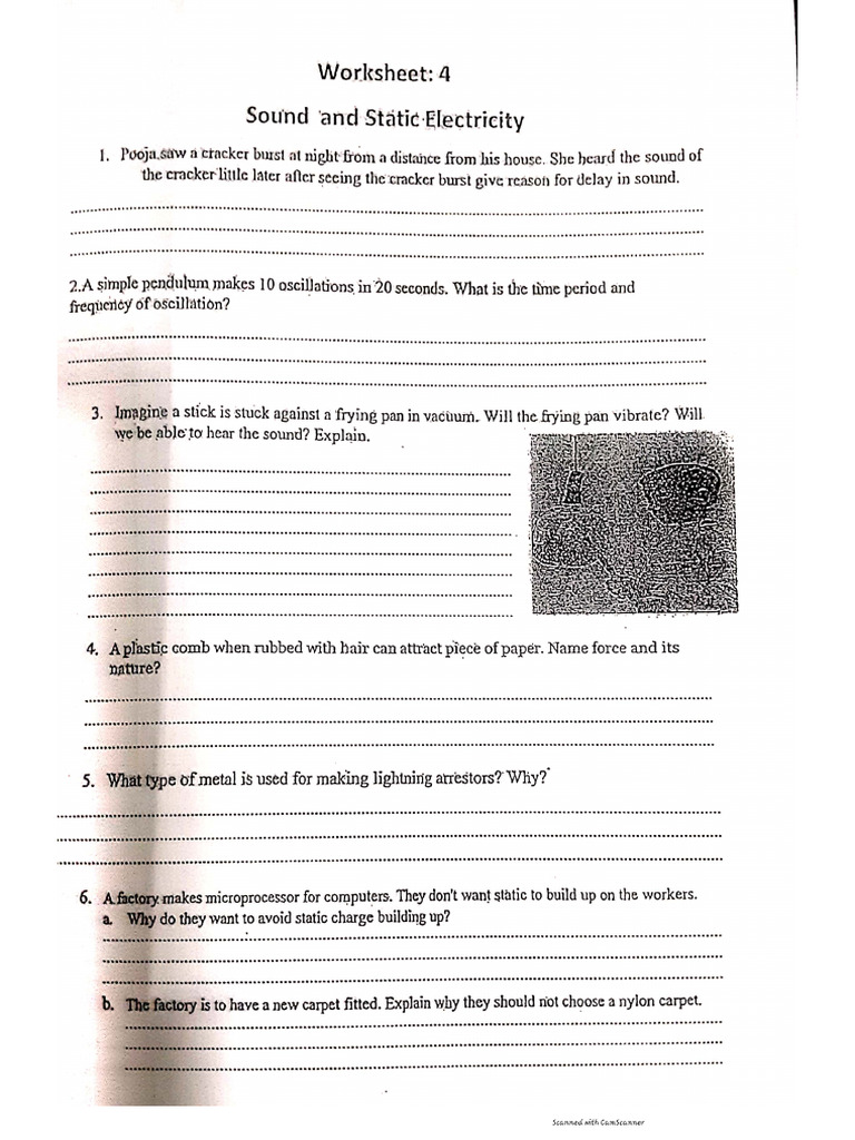 Worksheet | PDF