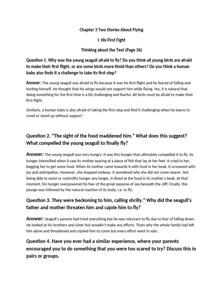 Chapter 3 Two Stories About Flying | PDF