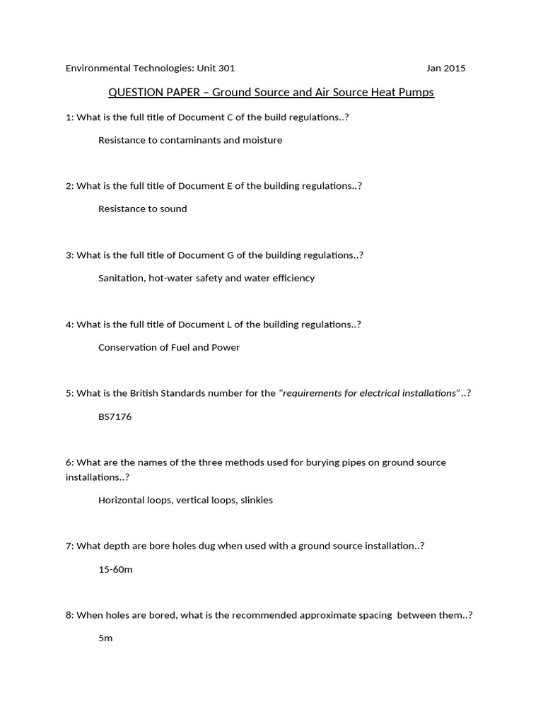 25 Questions Ans | PDF | Electromechanical Engineering | Energy Technology