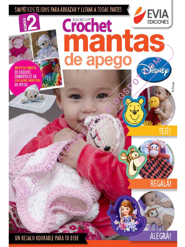 Tejidos Prácticos Crochet Mantas de Apego #2 | PDF