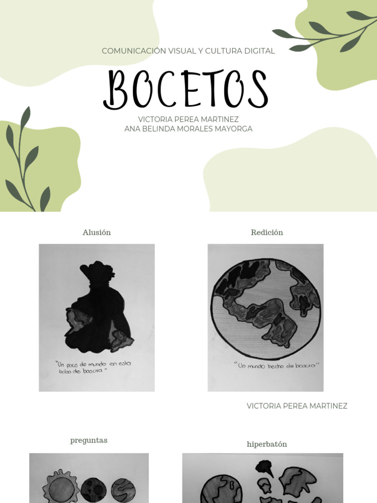 Bocetos | PDF