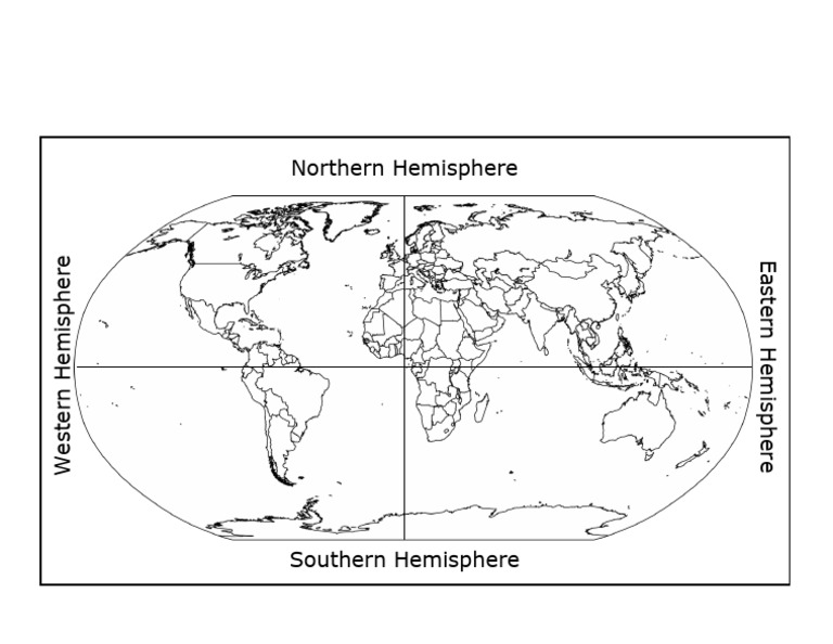 Hemispheres Map | PDF