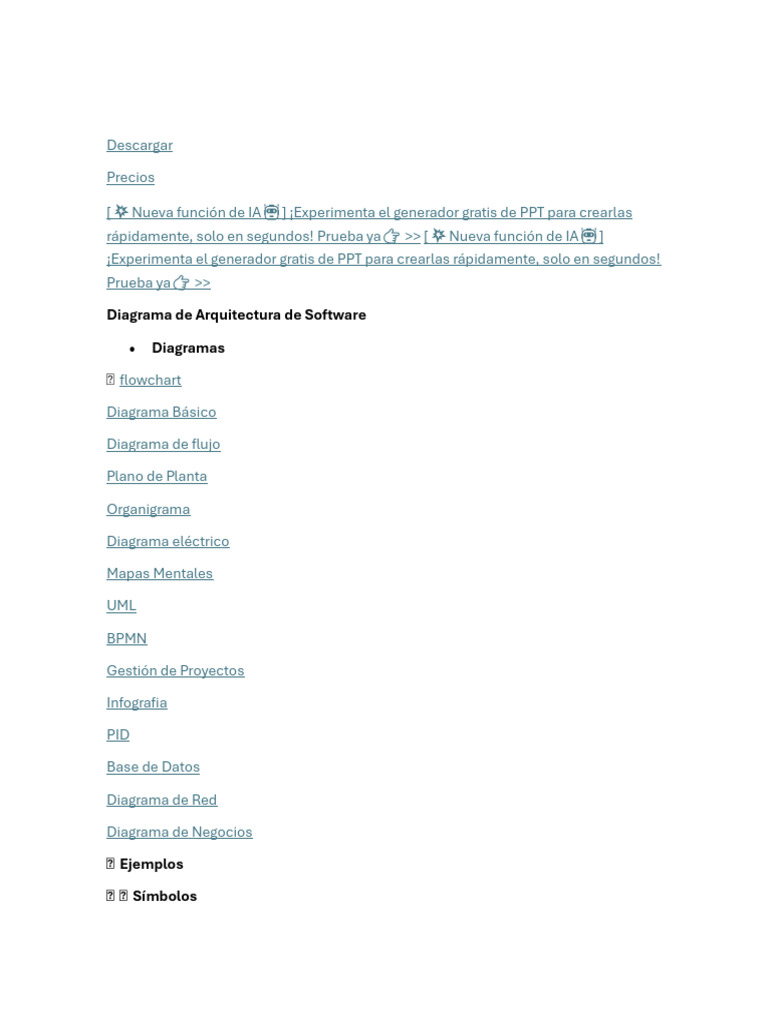 Diagrama de Arquitectura de Software | PDF | Software | Ingeniería de software