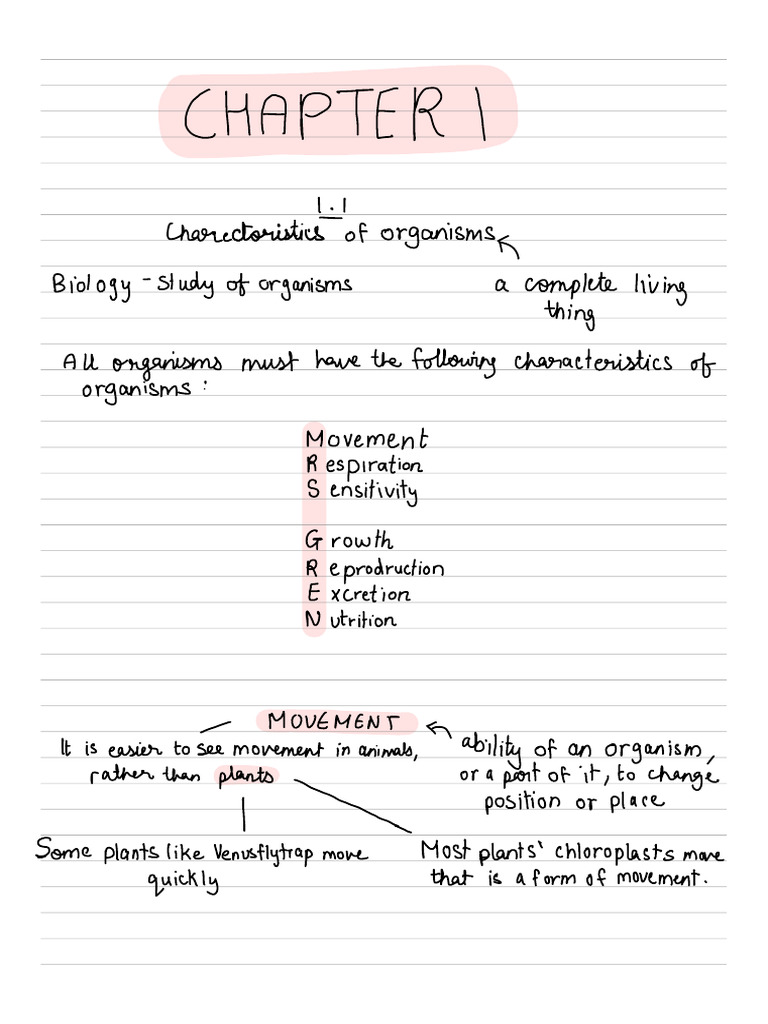 Biology Notes | PDF