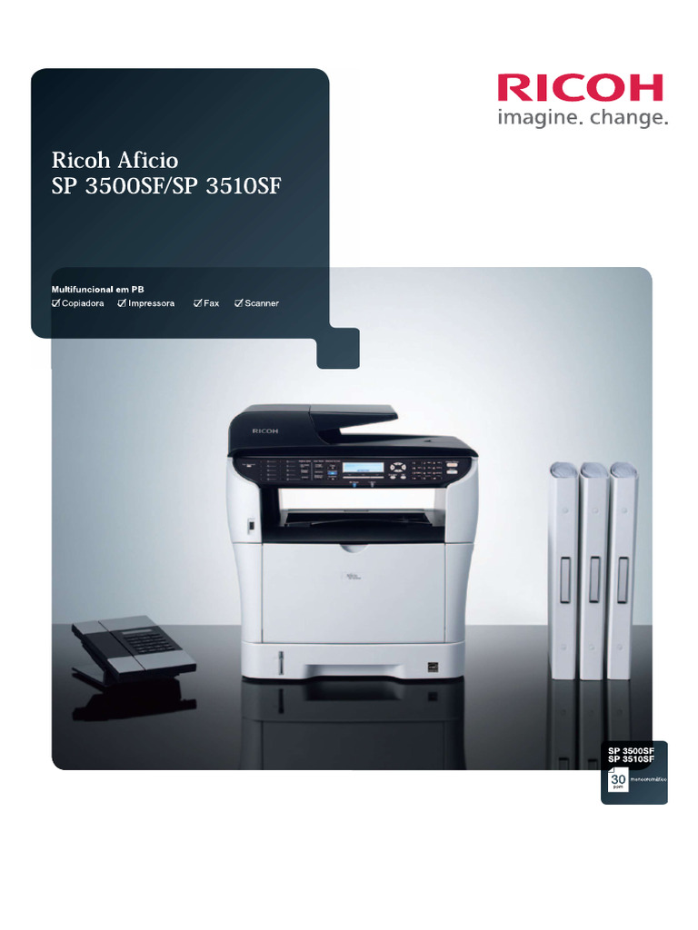 Folder Ricoh 3510 | PDF