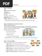 Consumer Rights Project Class 10 With Flowcharts | PDF