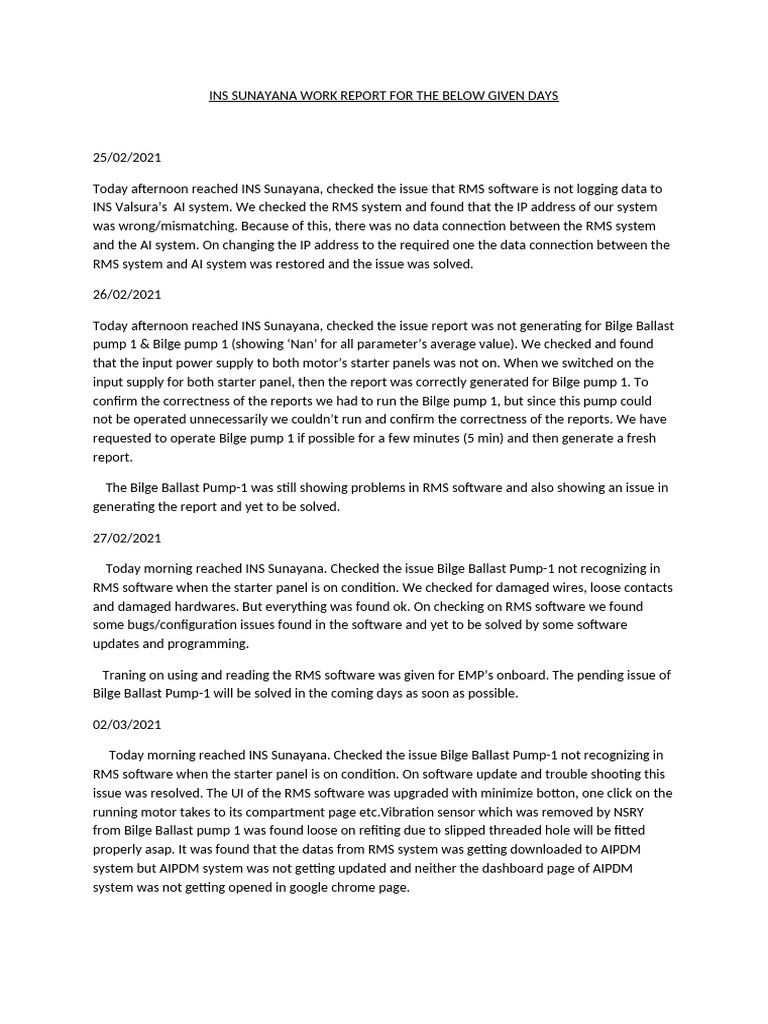 Ins Sunayana Work Report | PDF | Computer Science | Computer Engineering