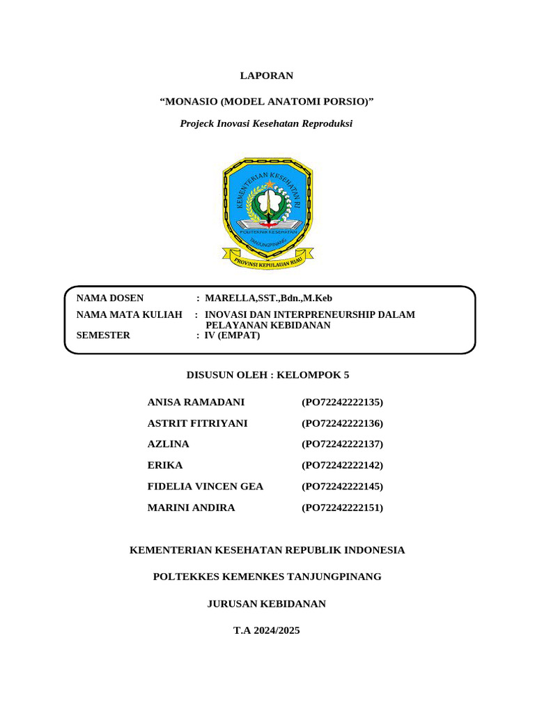 Gambar Porsio Normal dalam Kanker Serviks | PDF
