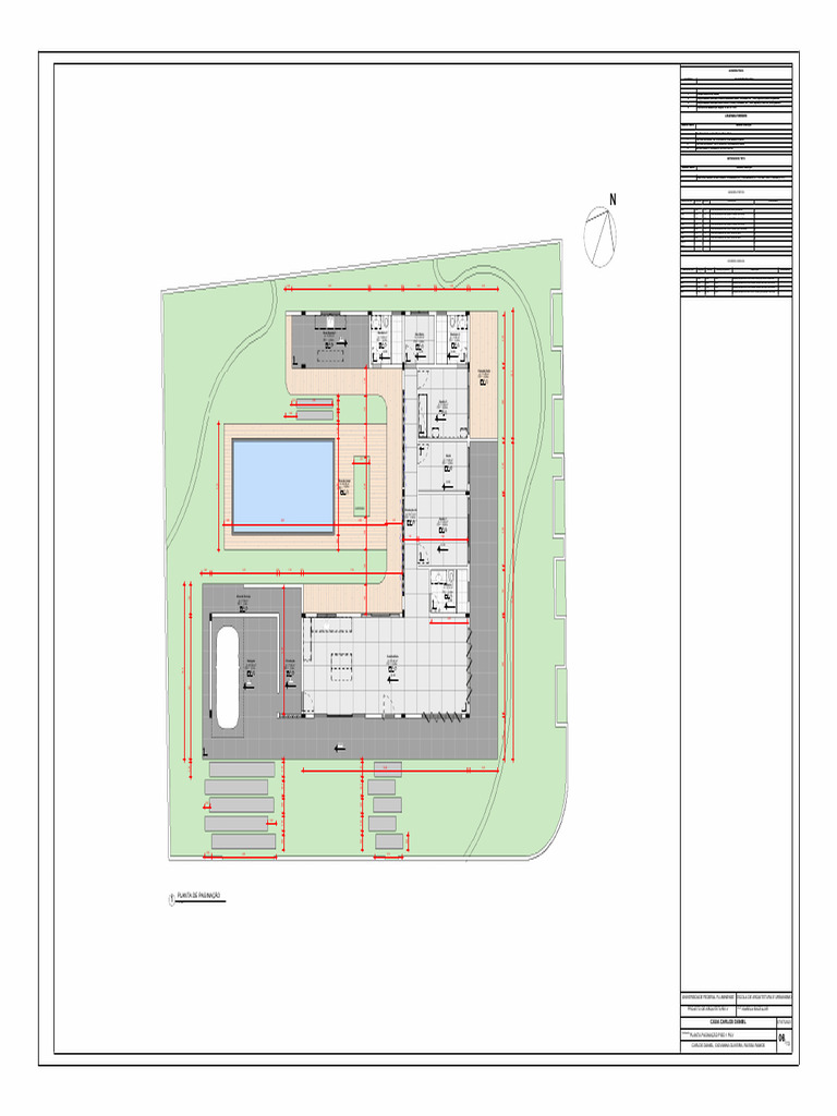 Planta em Revit | PDF | Engenharia Civil | Materiais