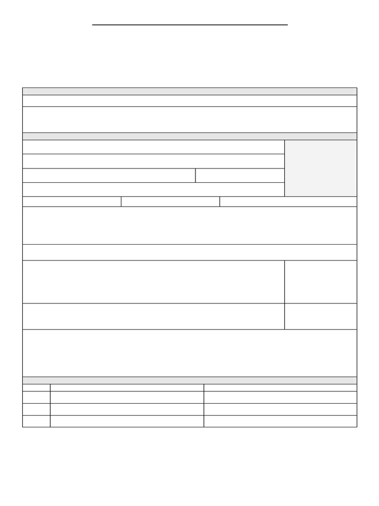 Tenant Police Verification Application Form | PDF