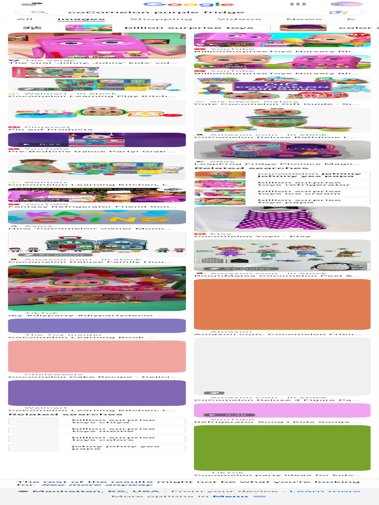 CoComelon Purple Fridge - Google Search | PDF | E Commerce