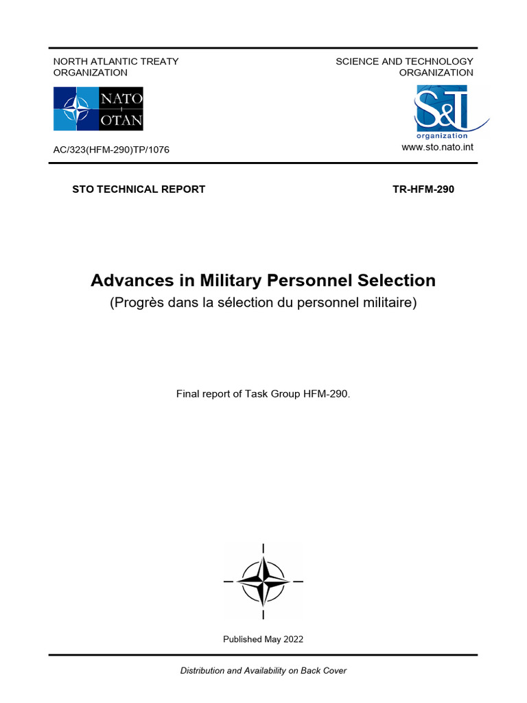 Military Selection System | PDF