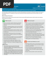 Unum Dental Policy Schedule | PDF | Dental Anatomy | Dental Implant