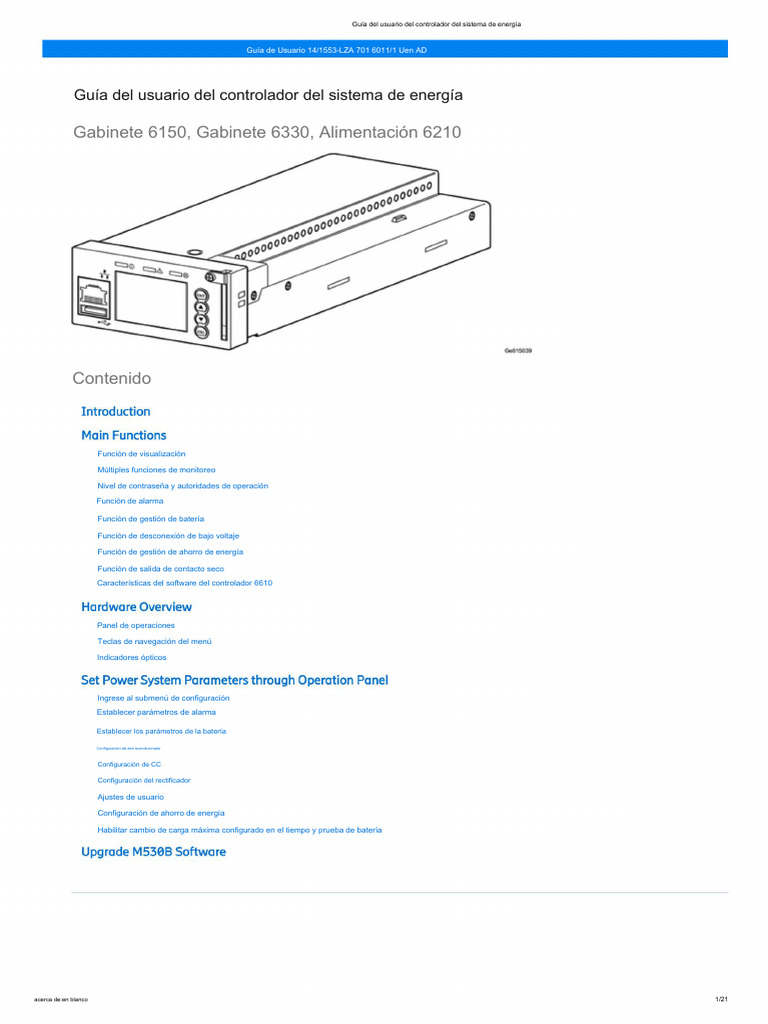 Controladora M530B Guia de Uso | PDF | Contraseña | Software