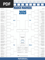 2025 CFP Printable Bracket | PDF