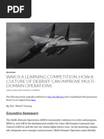 Back Brief:: Example Short B/Brief Format | PDF