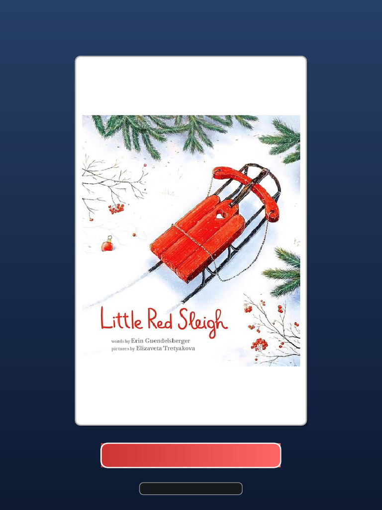 Little Red Sleigh Erin Guendelsberger Digital Access | PDF ...