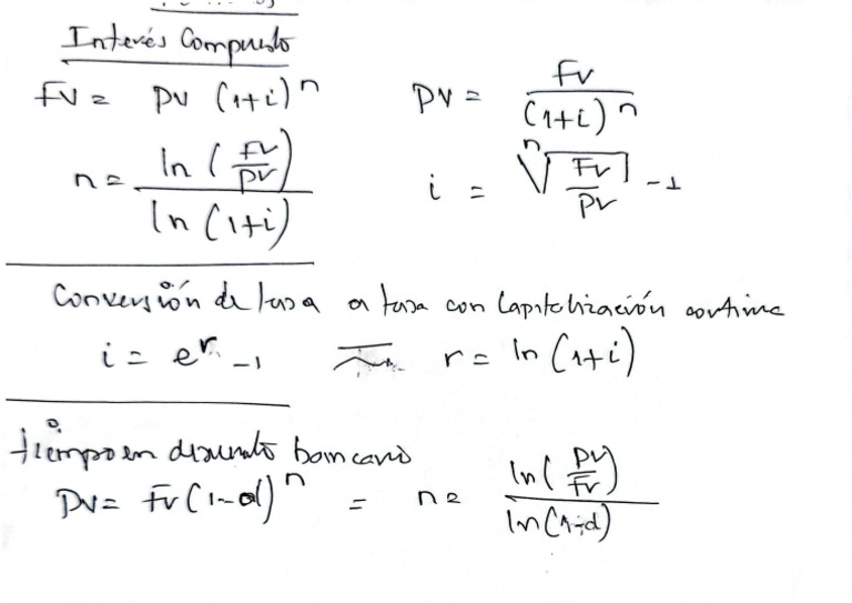 Unah 2P25 CF030 2P Fórmulas | PDF