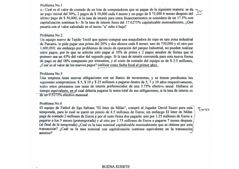 Unah 2P25 CF030 2P 2P07 1507 Examen Pauta - 1 | PDF