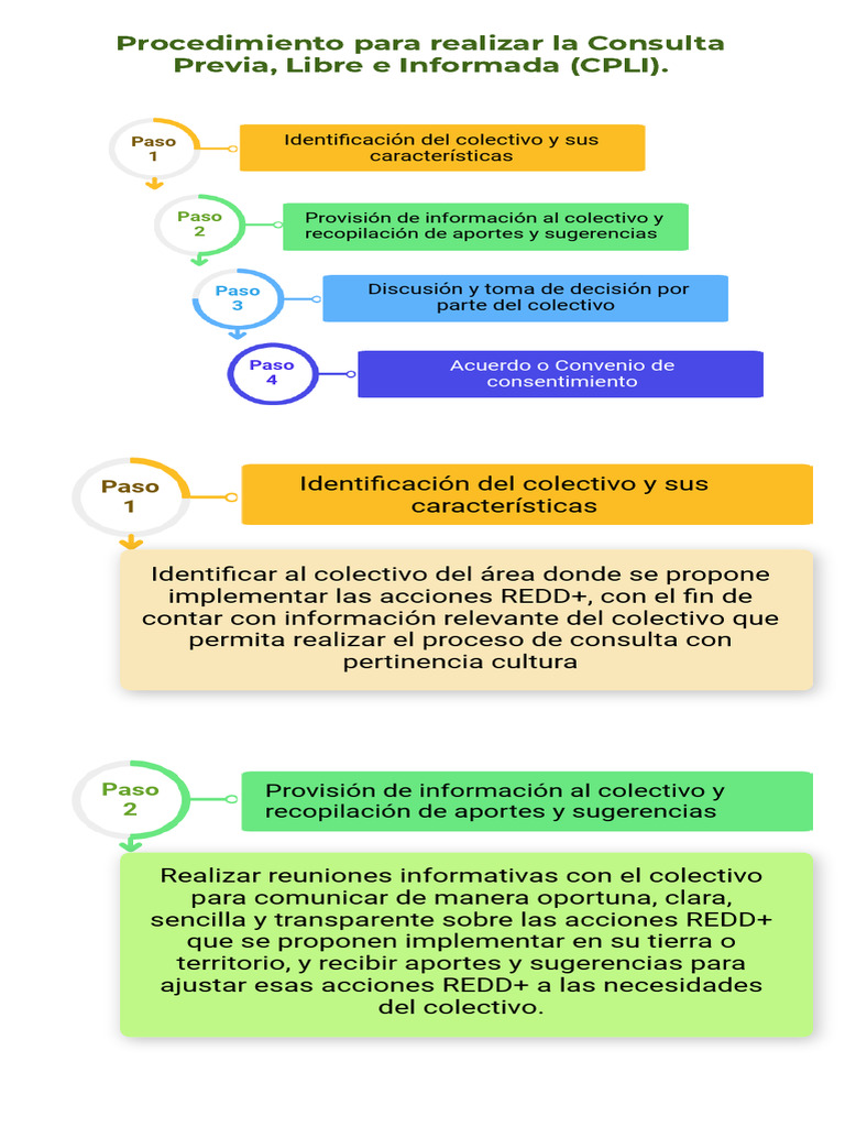 Procedimiento de Consulta REDD+ | PDF