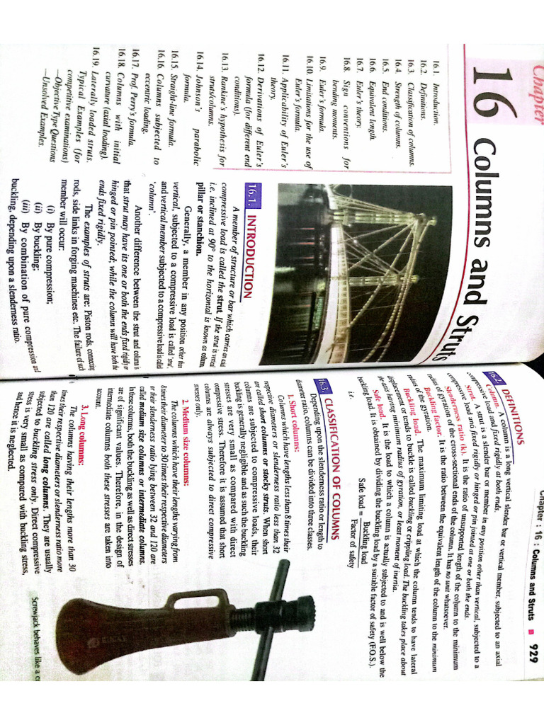 Column and Struts | PDF