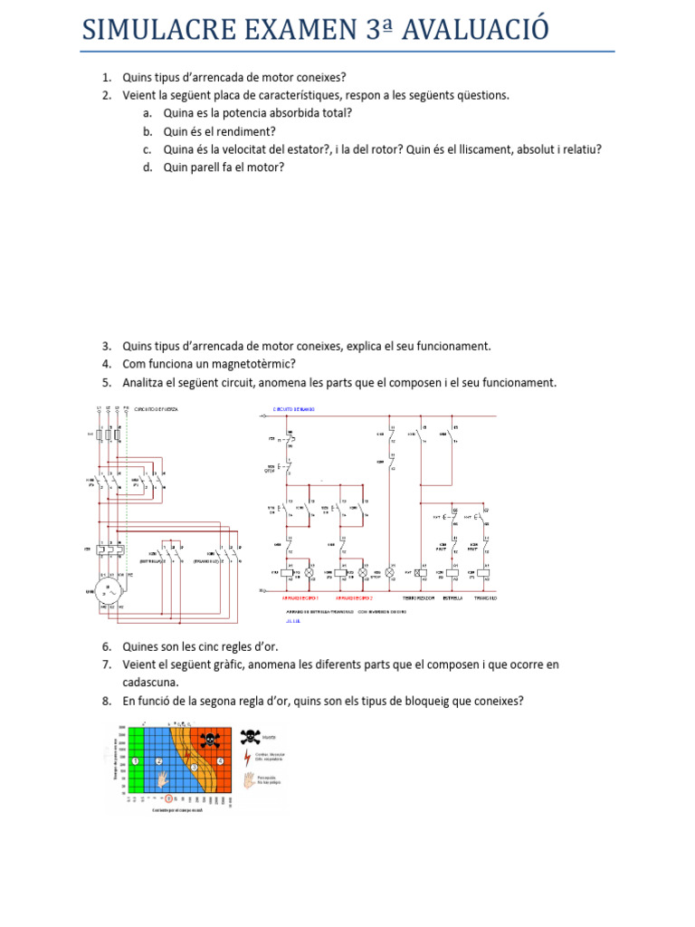 Simulacre Examen 3 Avaluació | PDF