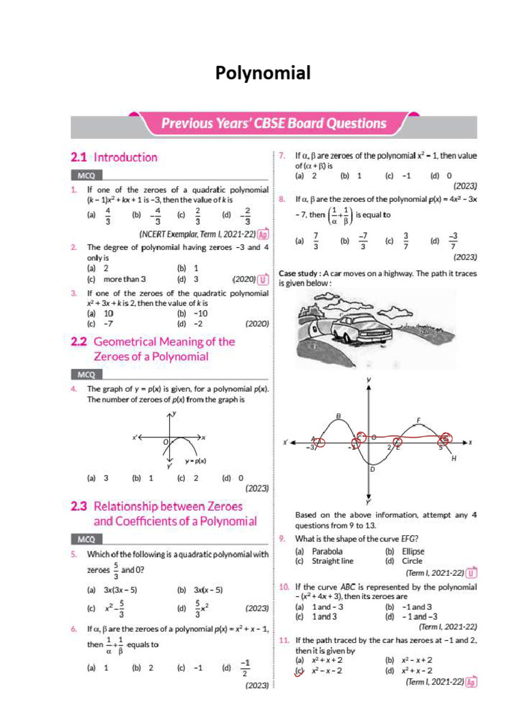 10 Polynomial | PDF