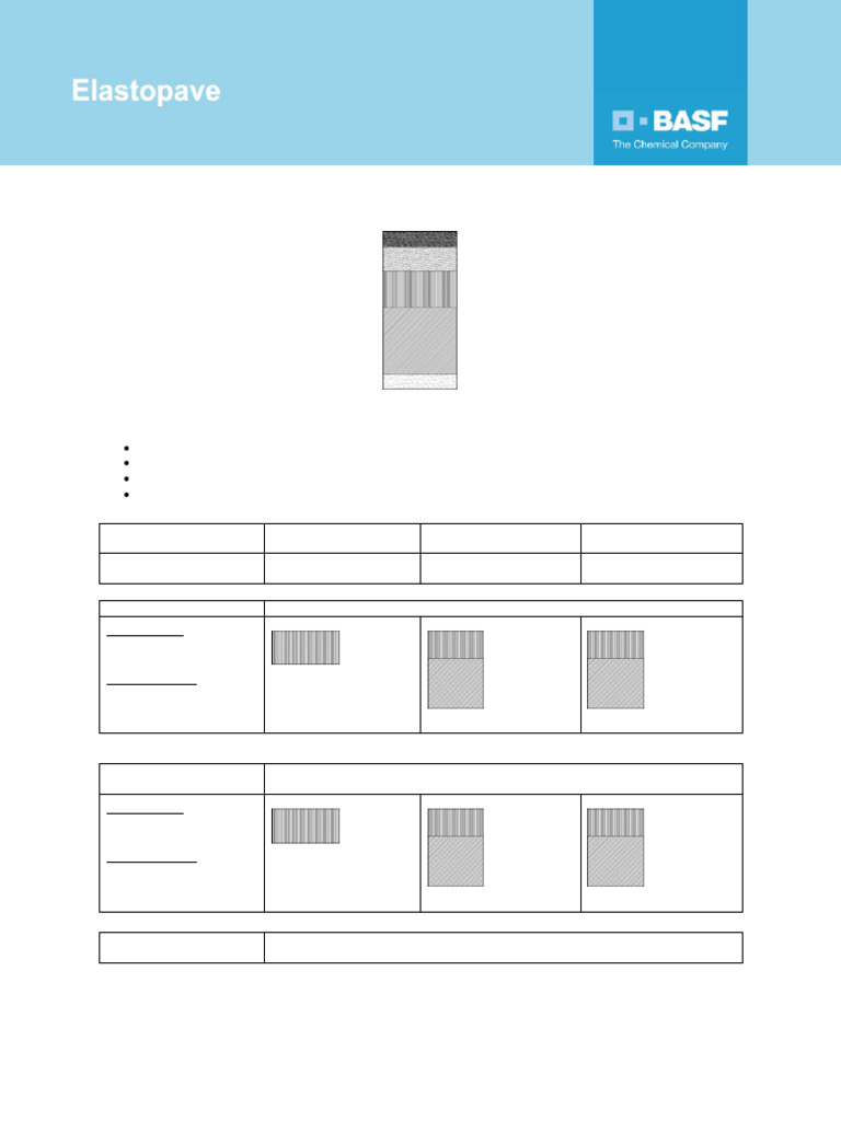 Elastopave Cross Section | PDF