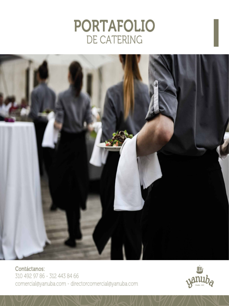 003 Catering Menus Completos | PDF | ensalada | Cocinando