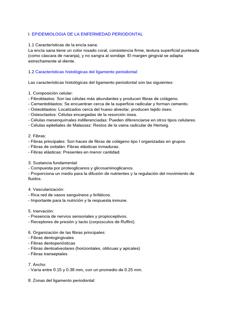 Epidemiología de La Enfermedad Periodontal | PDF | Hueso | Anatomía