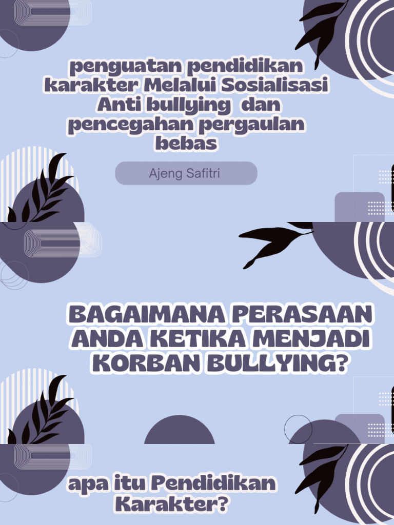 Materi Sosialisasi Anti Kekerasan Seksual Dan Kesehatan Mental | PDF