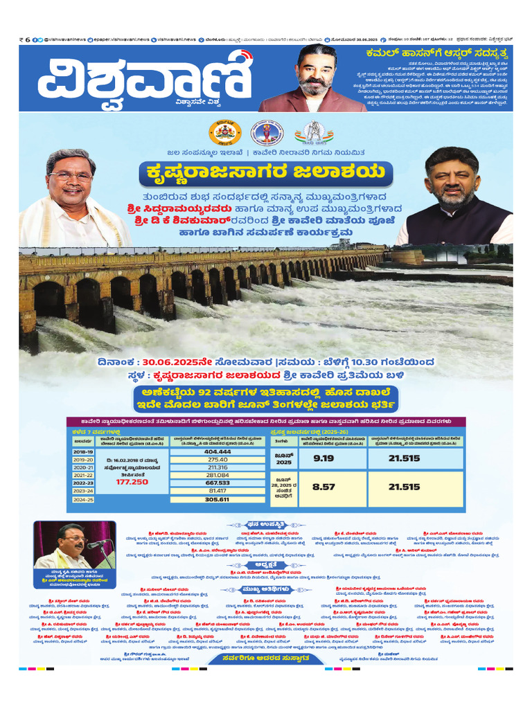 Vishwavani Epaper 2025-06-30 | PDF