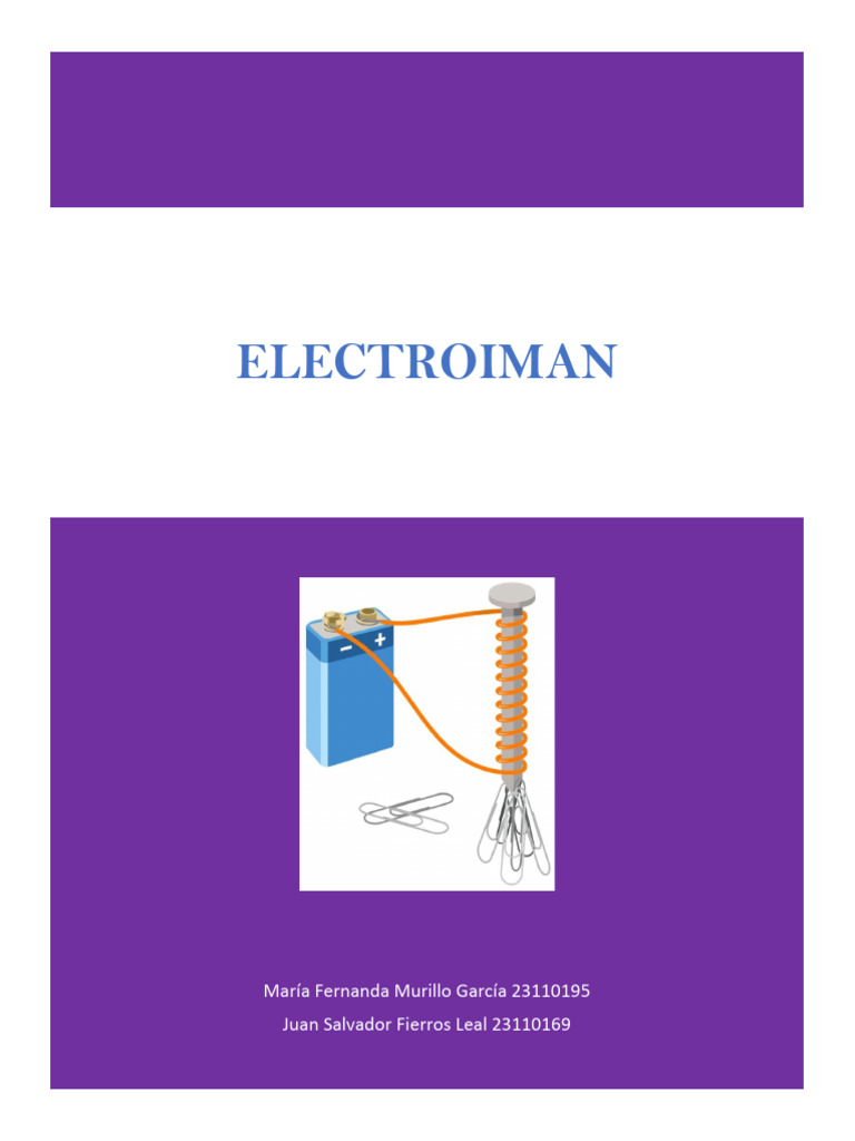 Fuerza de Repulsión: Electroimán vs Imán | PDF | Imán | Magnetismo