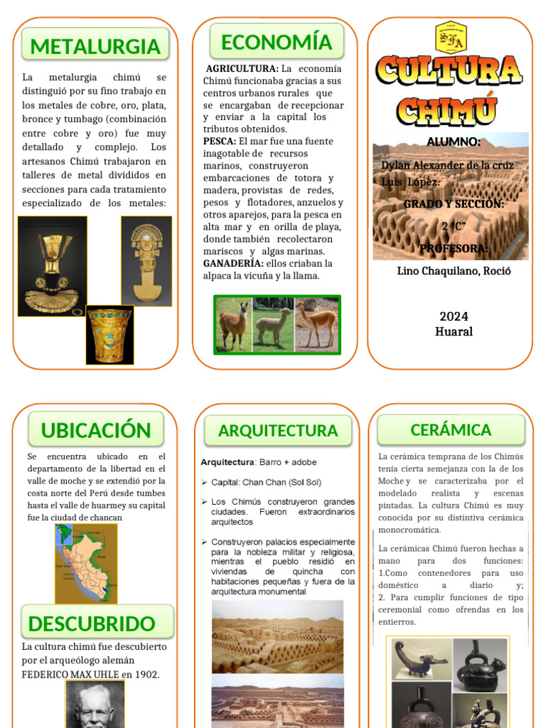 Triptico de La Cultura Chimu | PDF
