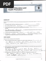 Patient Education Form Sample | PDF | Pain | Learning