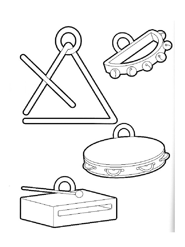 Movil de Instrumentos de Percusion | PDF