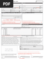 TFF Bol Form | PDF | Cargo | Bill Of Lading