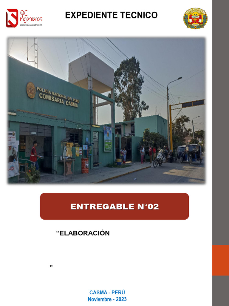QC-Caratula-Entregable 02 | PDF