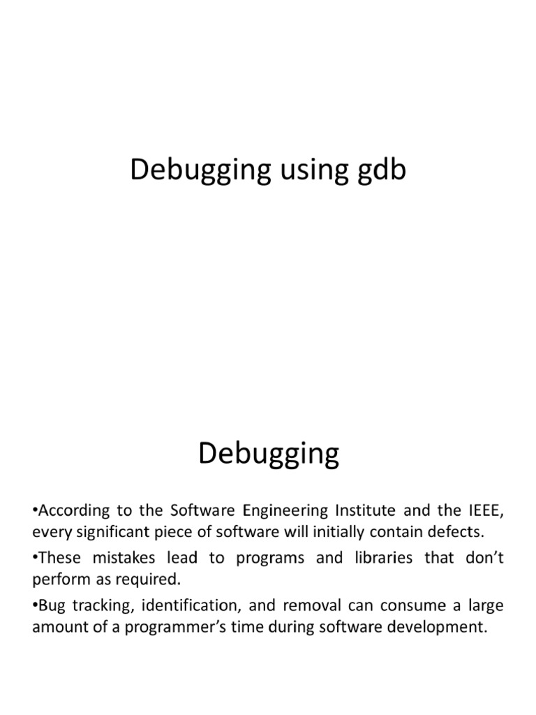 GDB | PDF