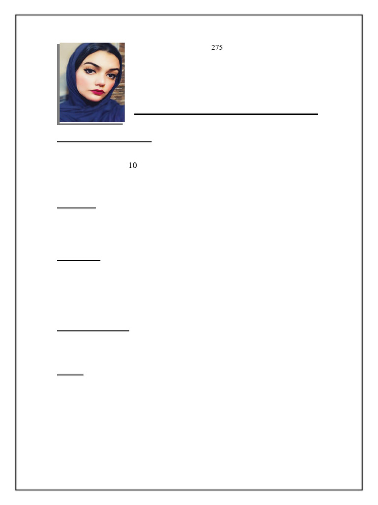 Nour CV | PDF