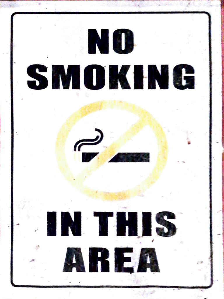 No Smok Sign | PDF