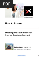 Daily Activities/ Checklist of A Scrum Master | PDF