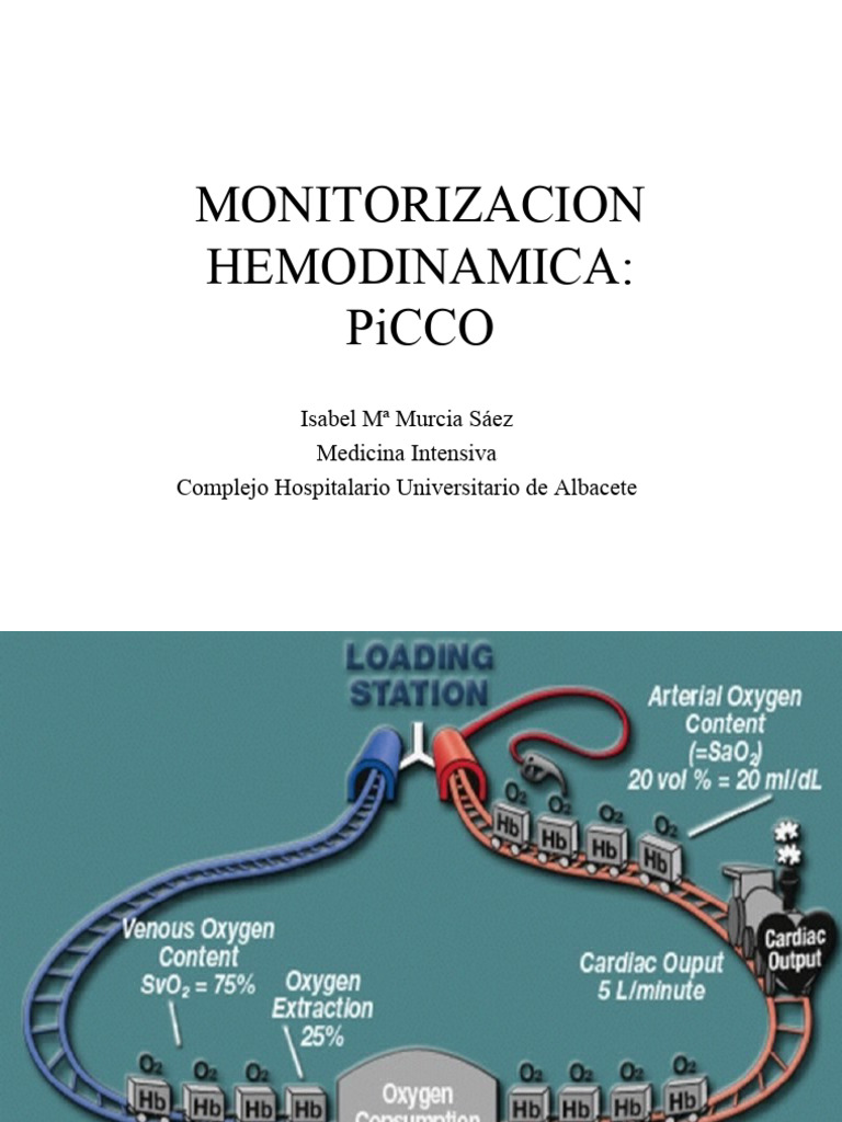 Monitorización Hemodinámica con PiCCO | PDF | Insuficiencia cardíaca ...