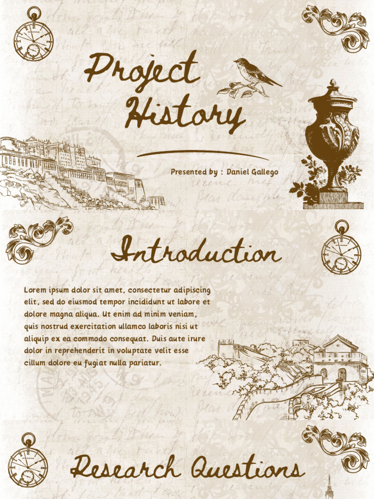 Victorian Project History Presentation | PDF