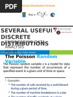 Poisson Distribution Probabilities | PDF | Combinatorics | Probability