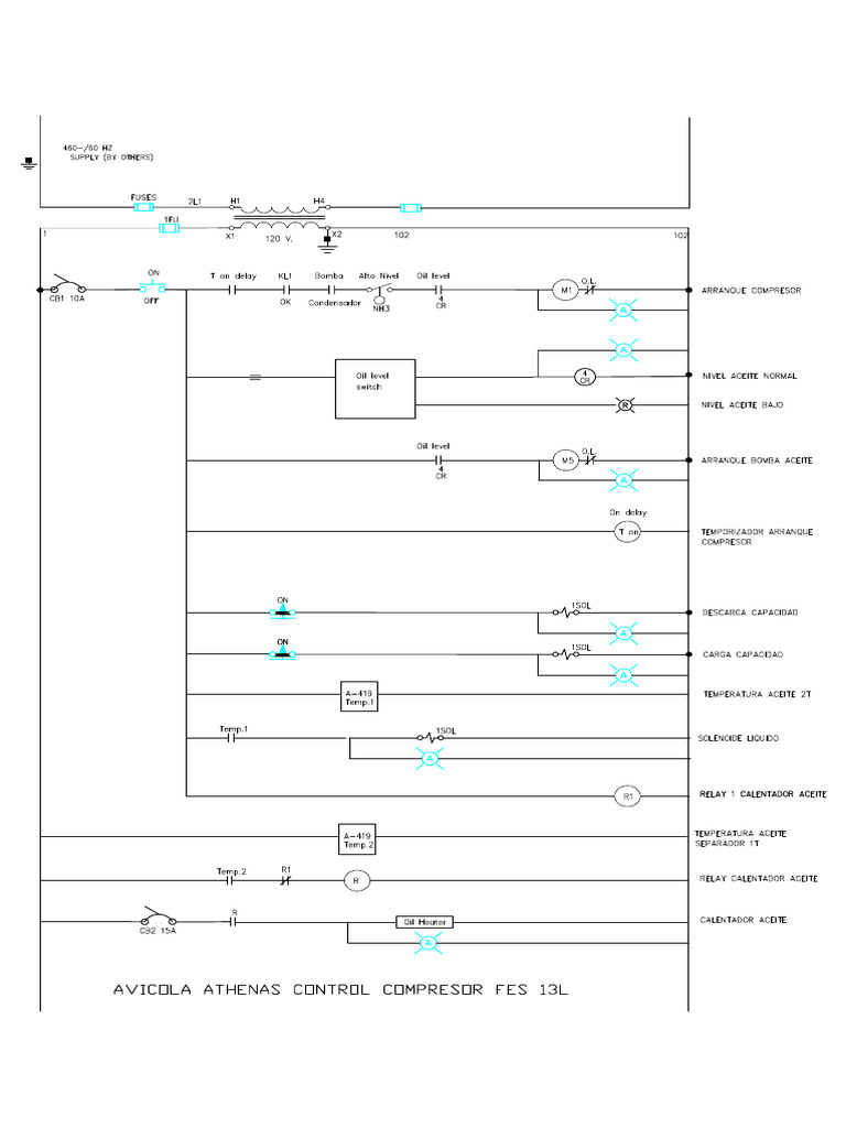 Control Compresor FES 13L | PDF